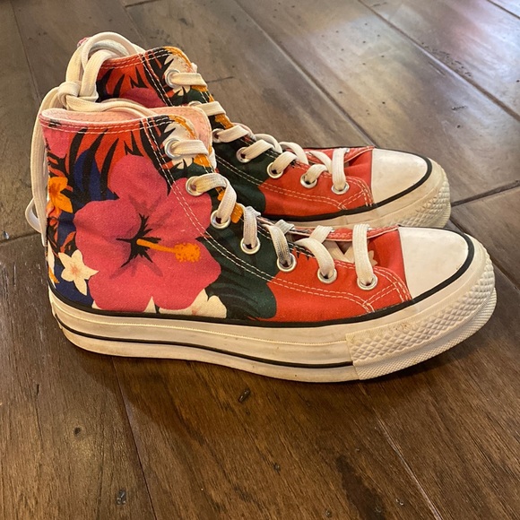 Converse | Shoes | Converse Chuck Taylor All Star Platform High Tops ...